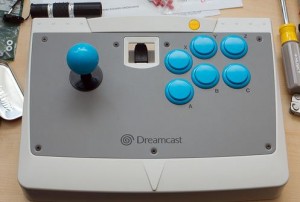 PS3 Controller Mod made from a Dreamcast Agetec Stick
